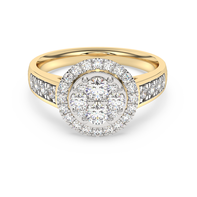 Nirvana 9ct YG1.07ct Diamond Ring – Prouds Fiji