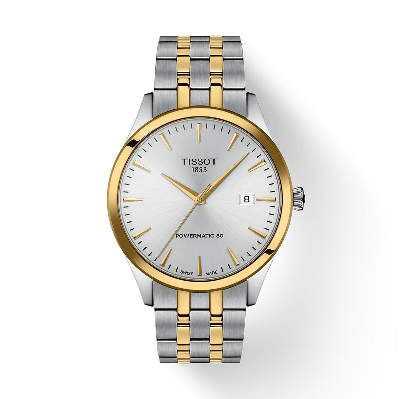 Tissot Classic Dream 40mm Silver & Yellow Gold Mens Watch – Prouds Fiji
