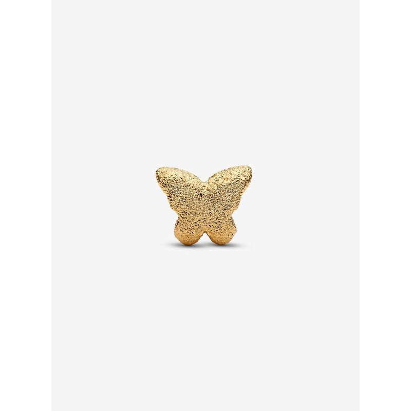 Pandora 14k Gold Plated Textured Butterfly Plated Mini Charm – Prouds Fiji