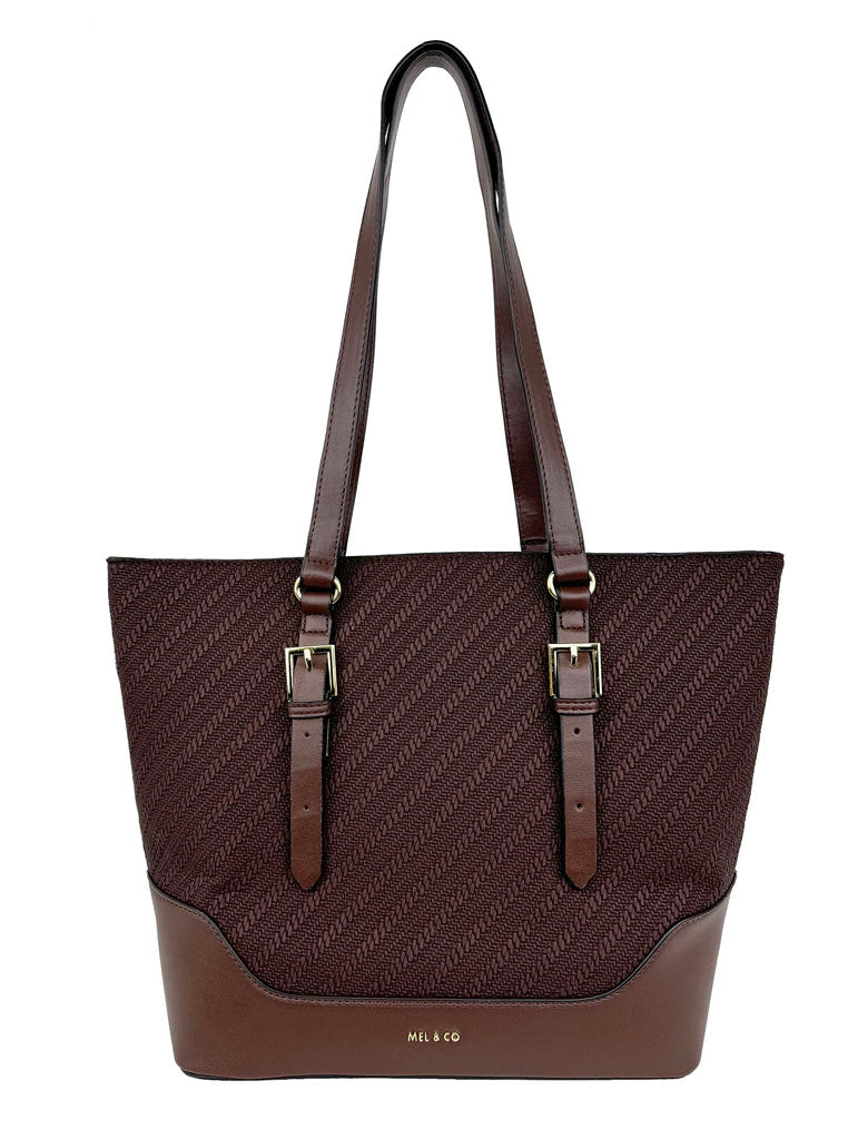 Braid Embossed Tote Bag – Prouds Fiji