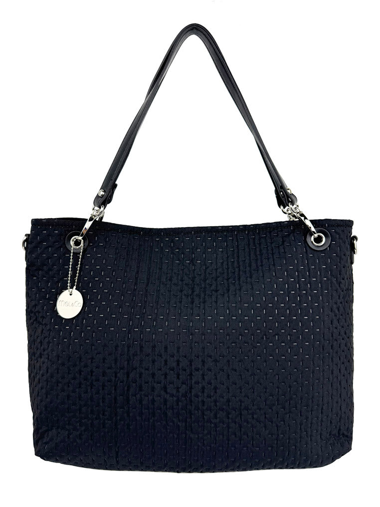 Embossed Nylon Double Handle Bag – Prouds Fiji