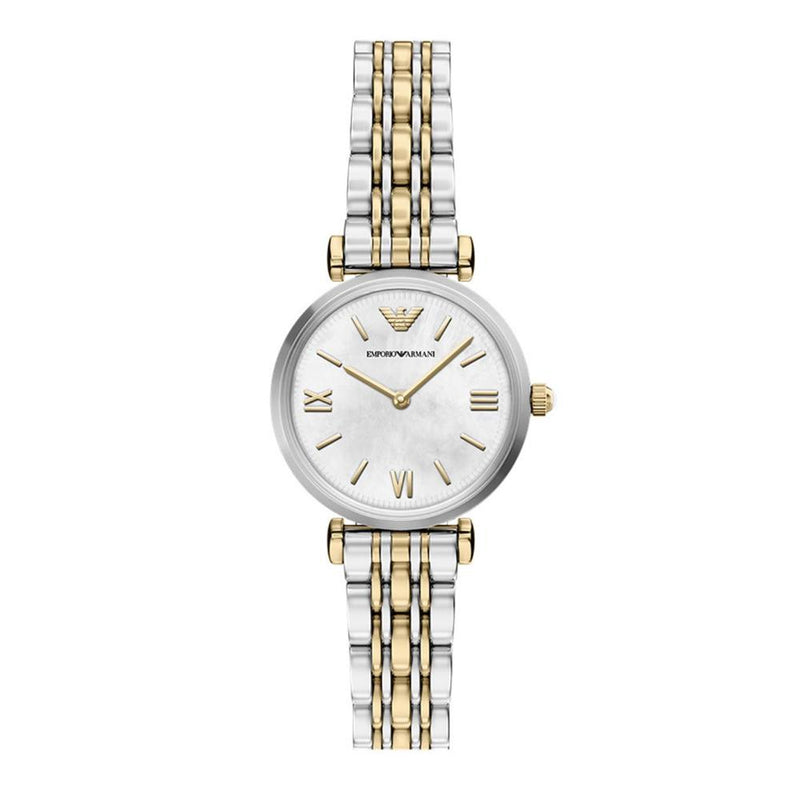 EA Round White Dial Two-Tone Ladies Watch – Prouds Fiji