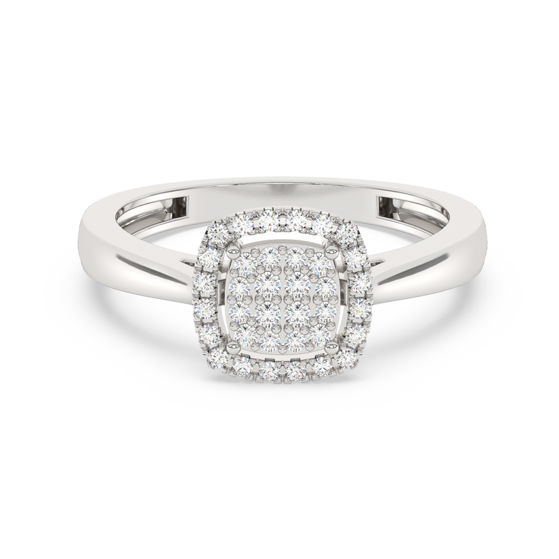 Nirvana 9ct WG 0.25ct Diamond Ring – Prouds Fiji